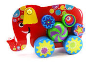 Colorific Giggles Push & Go Elephant